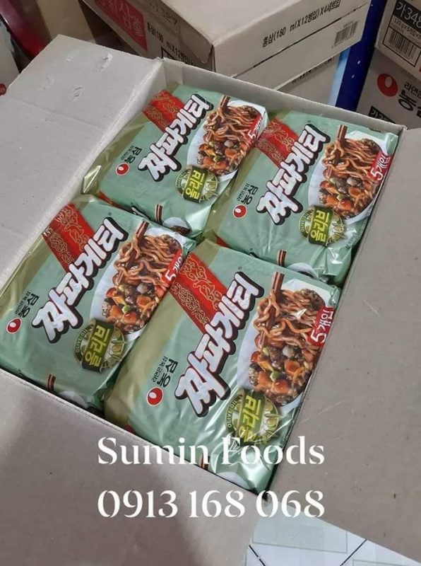 MÌ TƯƠNG ĐEN HÀN QUỐC - Thực Phẩm Hàn Quốc